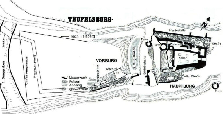 Teufelsburg – Felsberg